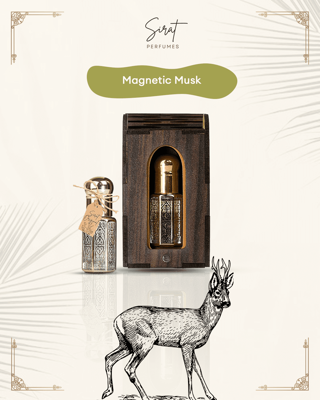 Magnetic Musk Premium Roll-On Attar - Sirat Perfumes